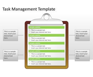 Free Task Management PowerPoint Template - Free PowerPoint Templates ...