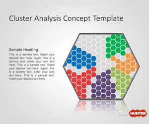 Free Cluster Analysis Concept PowerPoint Template