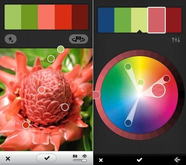 Create Color Themes From Images On iPhone With Adobe Kuler