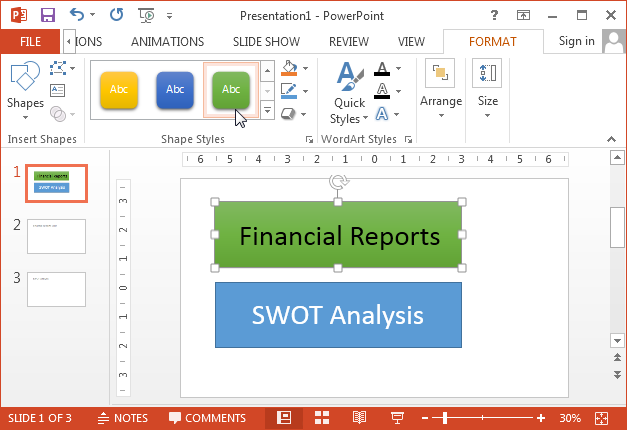 How To Link PowerPoint Slides Using Buttons