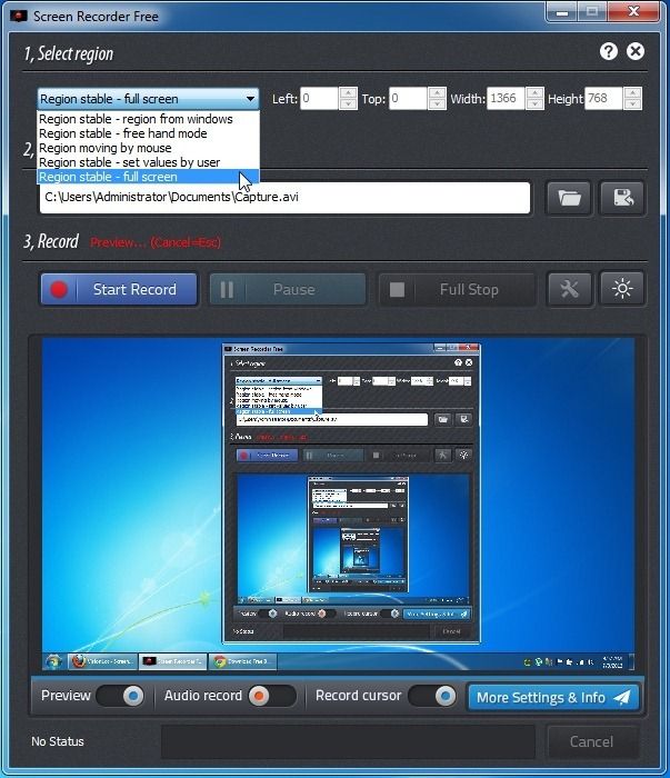 Record Screencasts Using Filter Effects With Free Screen Recorder