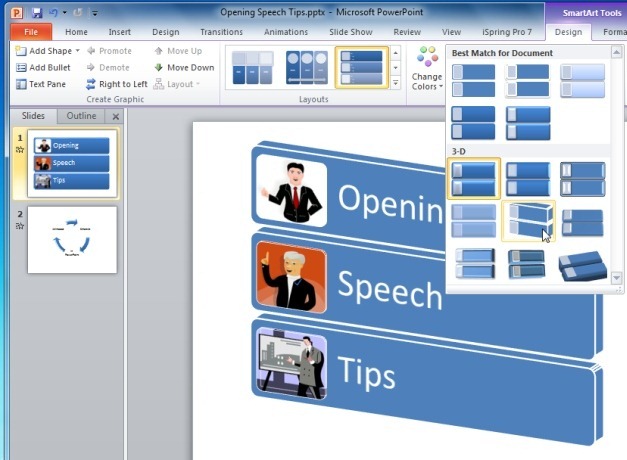 How To Make Animated SmartArt Slides in PowerPoint