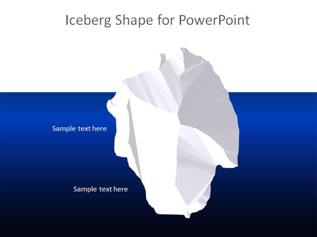 Free Iceberg PowerPoint Template