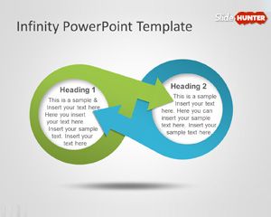 Free Infinity Diagram PowerPoint Template